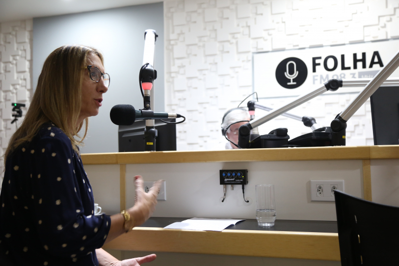Fátima Pacheco faz balanço de gestão no Folha no Ar Folha1 - Política