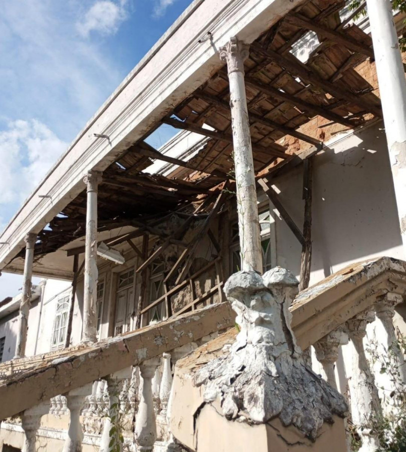 Membros do Coppam vistoriam prédio do Museu Olavo Cardoso Folha1 ...